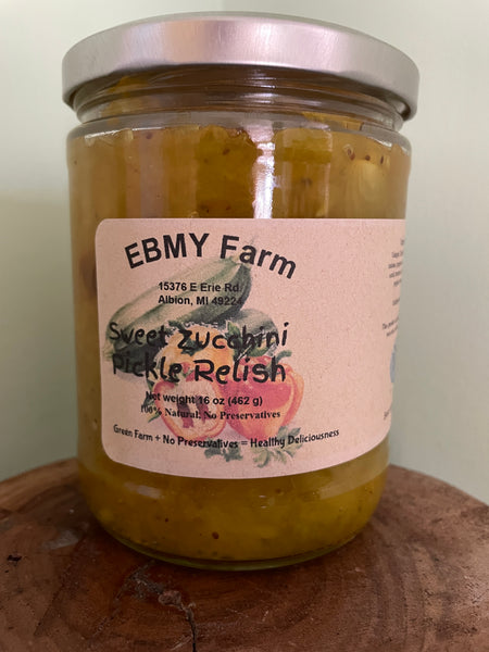 Sweet Zucchini Relish – Ebmy Farm